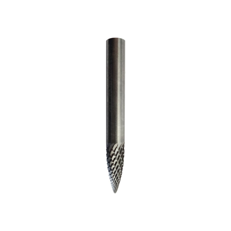 Garryson 12mm x 25mm D-Cut Carbide Burr - Tree - Josco
