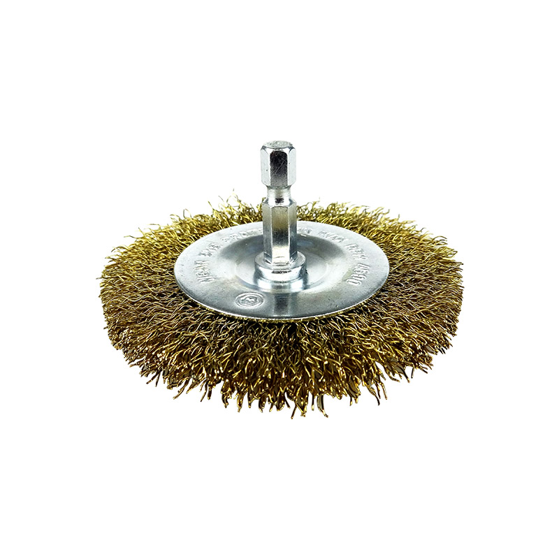 Brumby 50mm Spindle-Mounted Crimped Wheel Brush - Josco