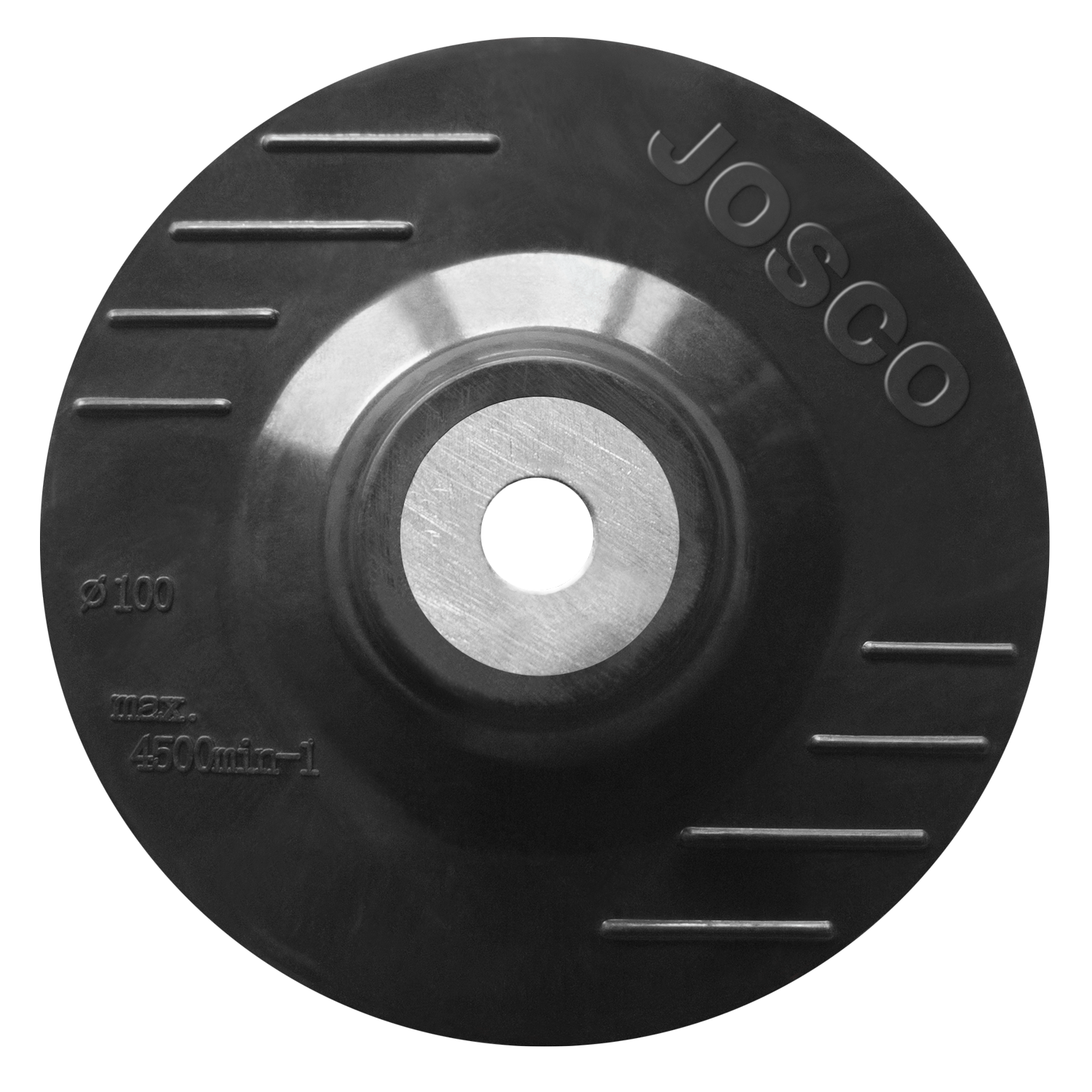 100mm Backing Pad Rubber M10 with Drill Adaptor - Josco