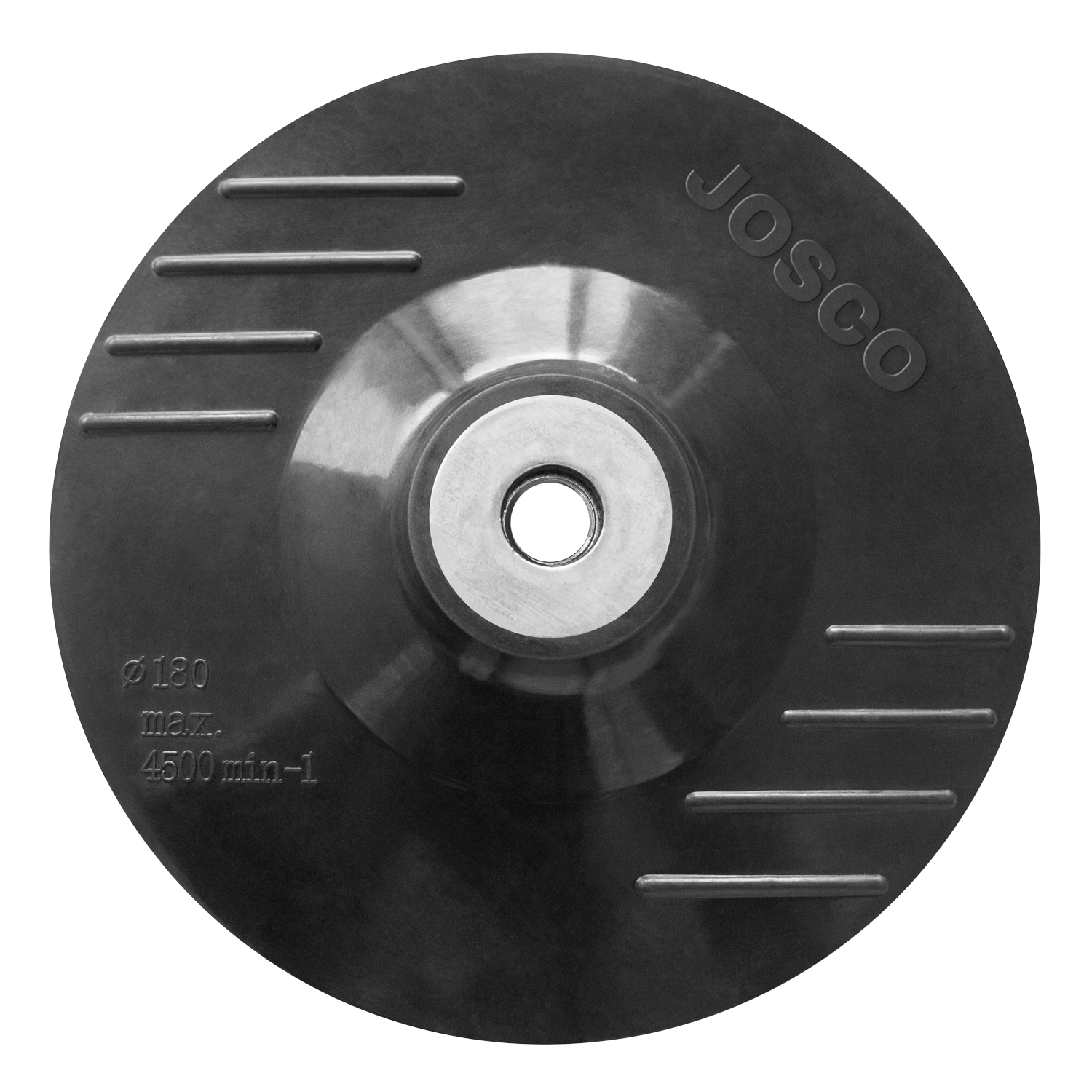 180mm Backing Pad Rubber M14 with Drill Adaptor - Josco